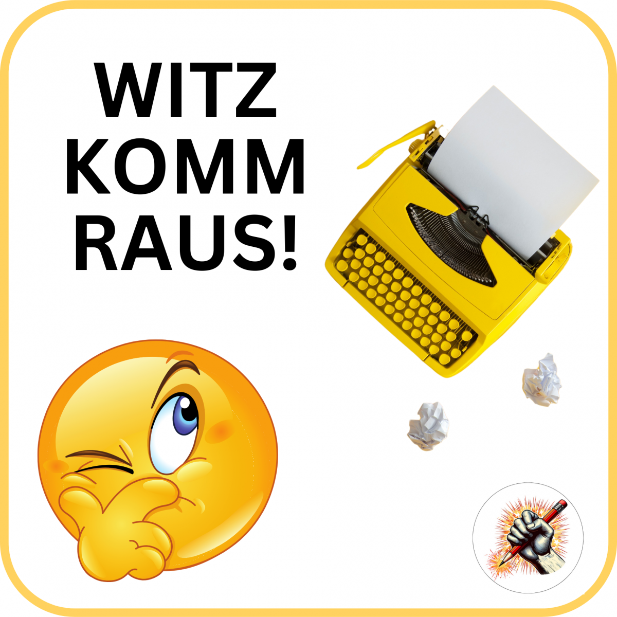 Lustig schreiben – 10 exzellente Methoden!!